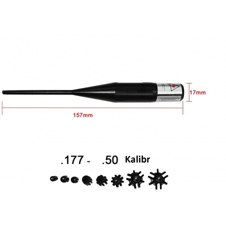 Universal Sighting Barrel-Mounted Collimator Laser