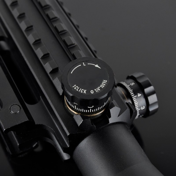 4-16x50 Rifle Scope EG RIS with Illumination Red Green