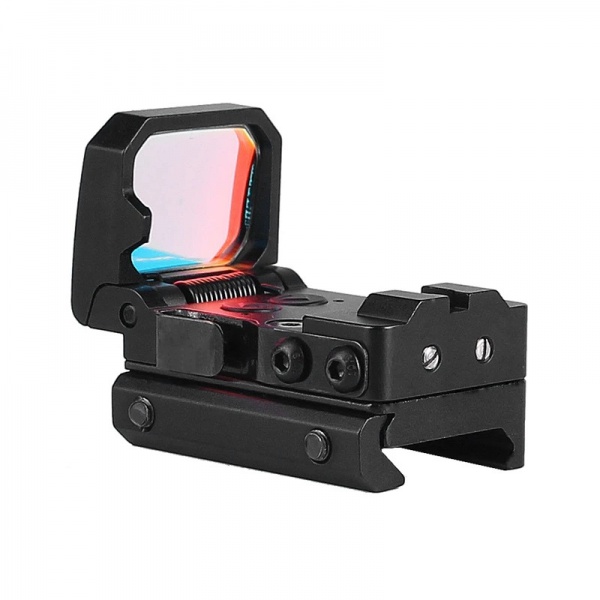 Folding Micro Collimator 1x22x16 Red 22 mm