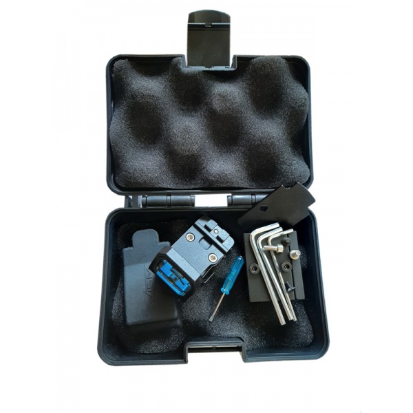 Folding Micro Collimator 1x22x16 Red 22 mm