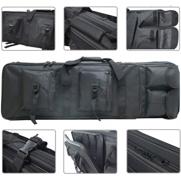 Padded Gun Backpack ULTRA SOFT 7 Black