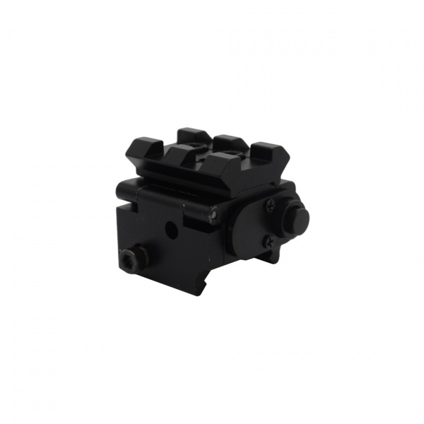 Compact Rail-Mounted Handgun Laser with upper RIS mounting 22mm
