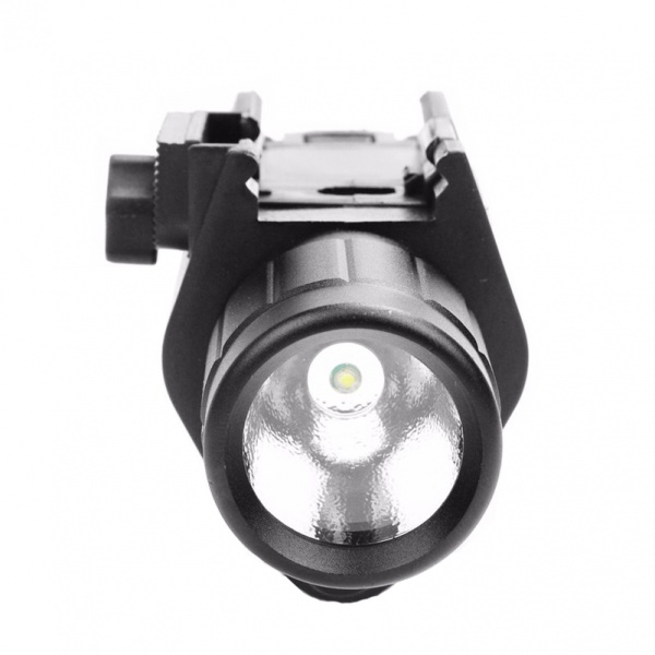 Tactical Flashlight with Laser for 22mm