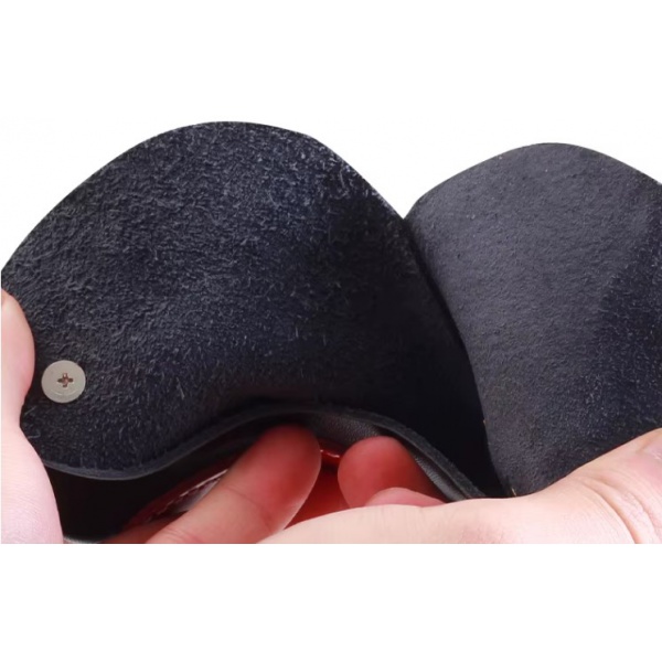 Traditional leather forearm protector for archers