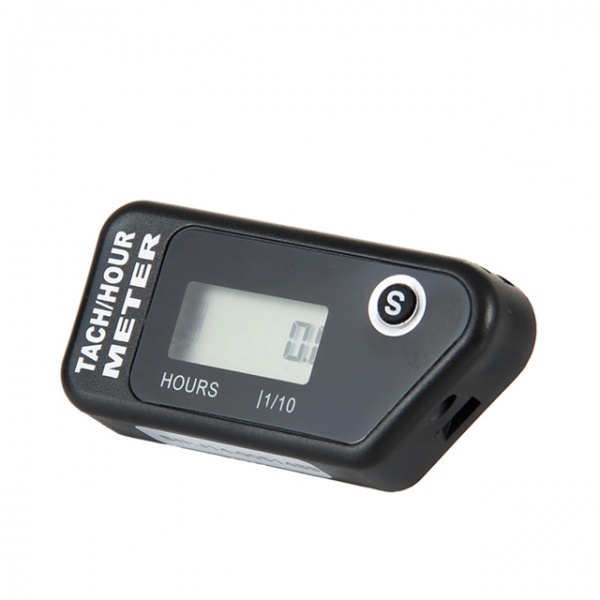 Merač motohodín a otáčok, resetovateľný, pamäť otáčok, vodeodolný