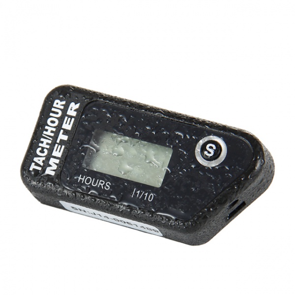 Engine Hour Meter, RPM Counter, Resettable, RPM Number Memory, Waterproof